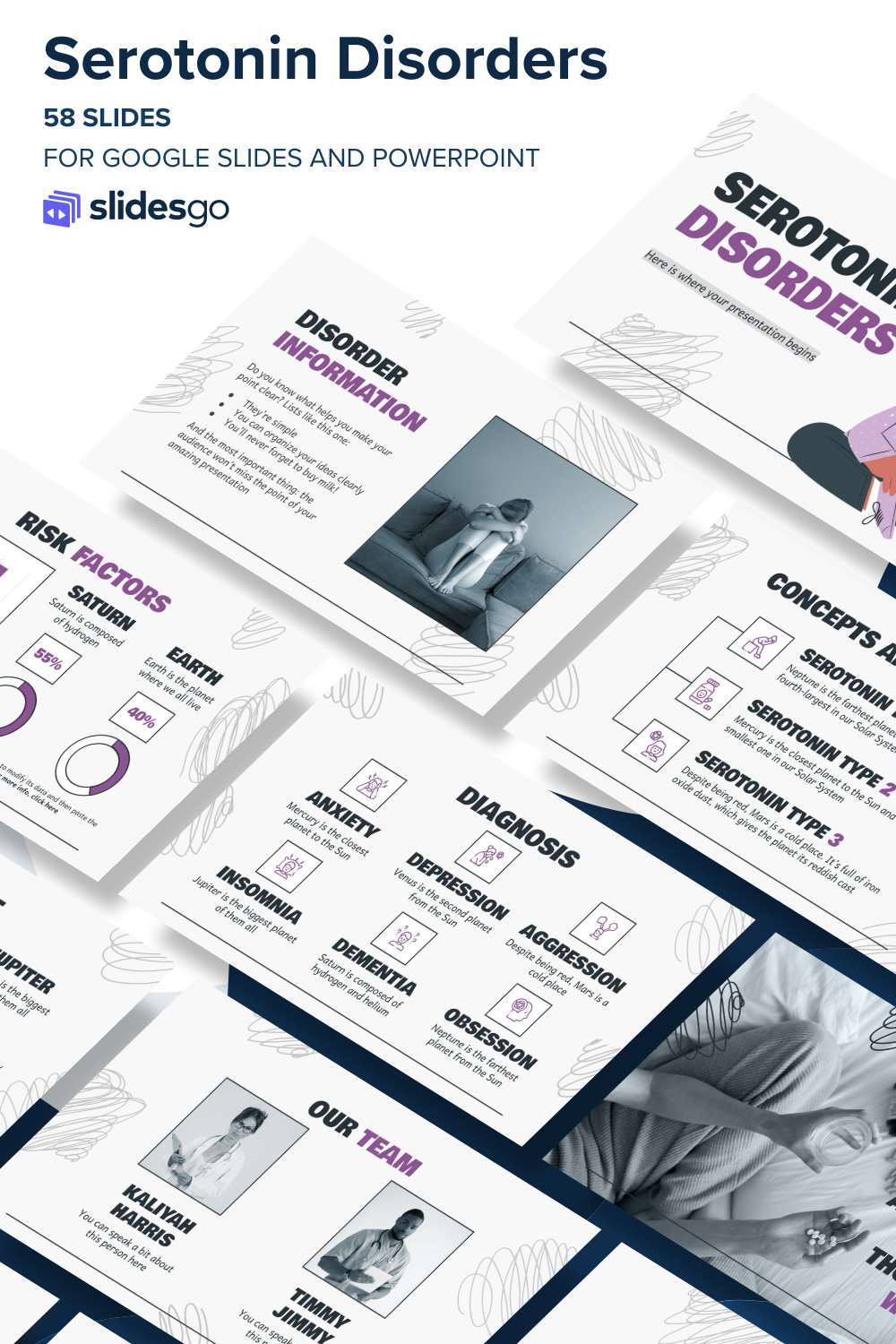 Serotonin Disorders | Google Slides and PowerPoint