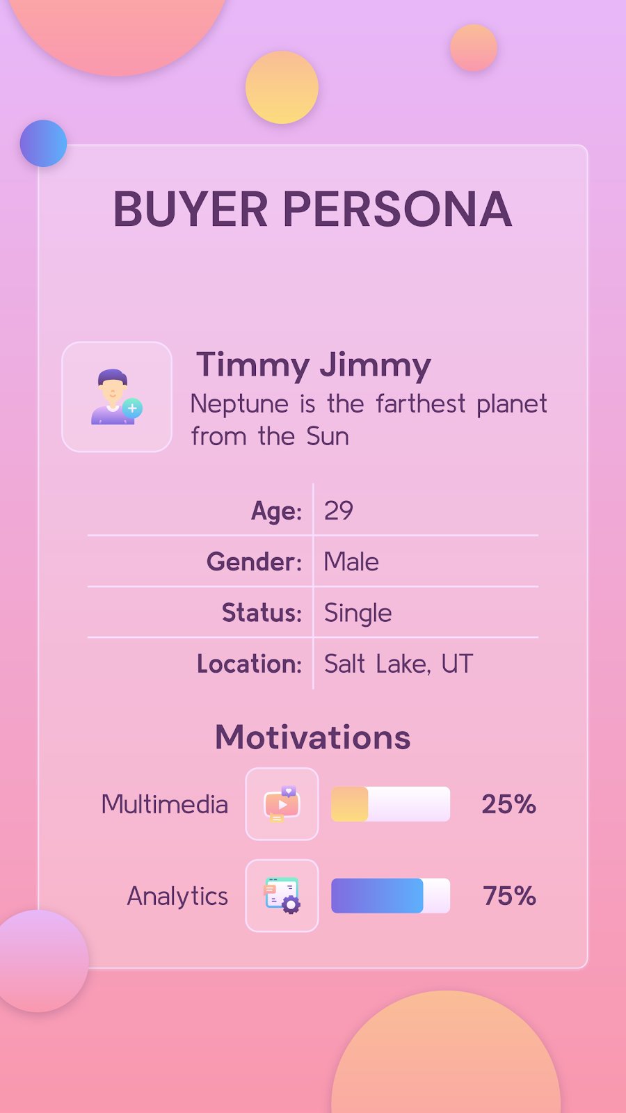 Crystal Style Slides for IG Stories | Google Slides & PPT