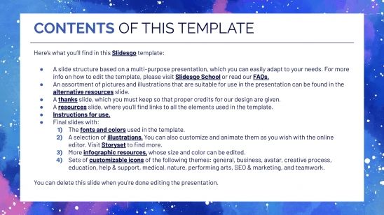 March Daily Slides Google Slides theme & PowerPoint template