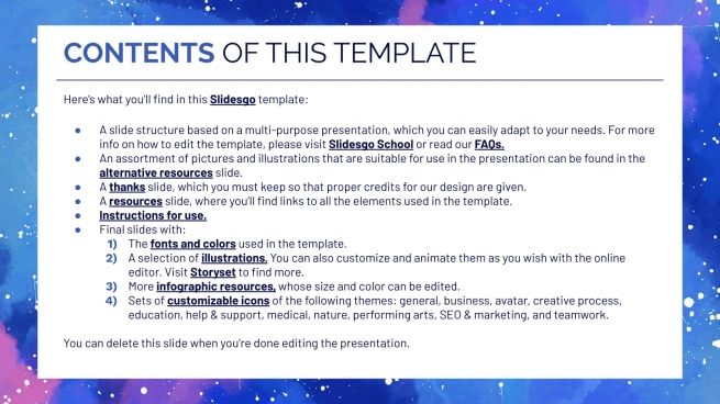 March Daily Slides Google Slides theme & PowerPoint template