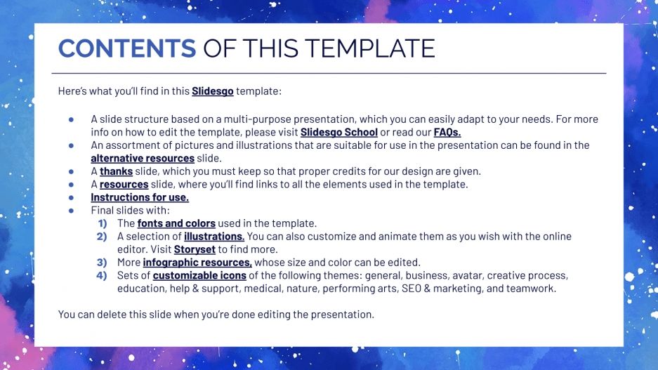 March Daily Slides Google Slides theme & PowerPoint template
