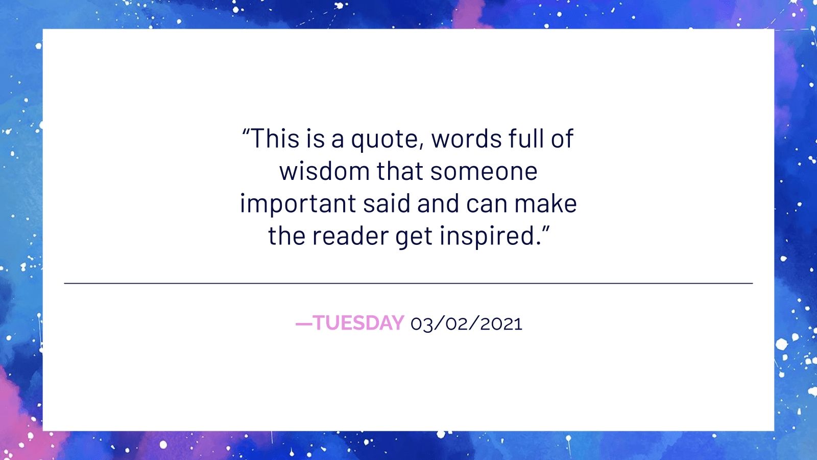 March Daily Slides Google Slides theme & PowerPoint template