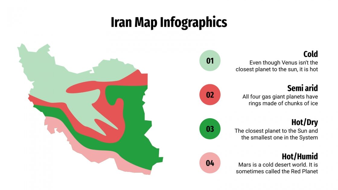 Iran map infographics | Google Slides & PowerPoint theme