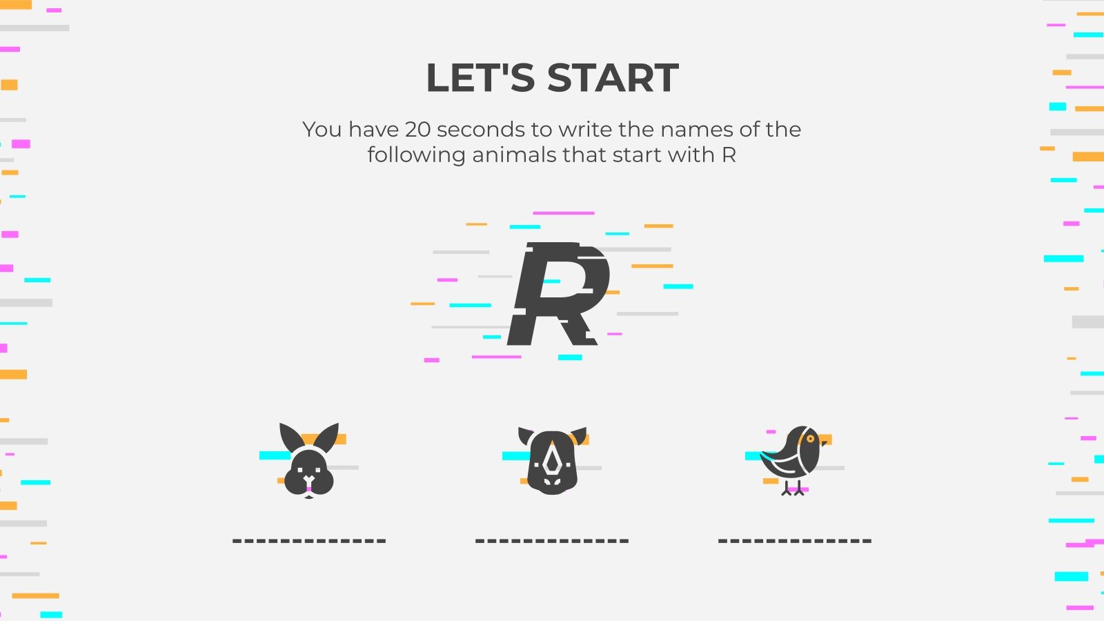 Fun Word Games for Virtual Meetings Google Slides & PPT