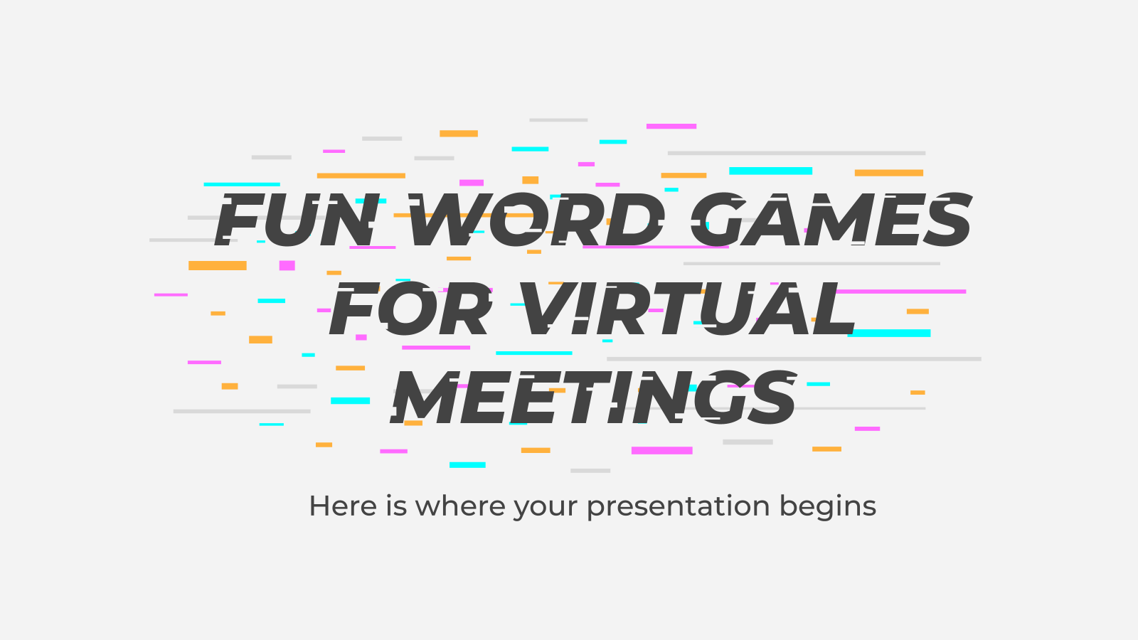 Fun Word Games For Virtual Meetings Google Slides PPT Fun Word Games For Virtual Meetings Google Slides PPT