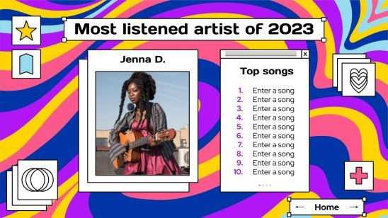 My Playlists! | Google Slides & PowerPoint template
