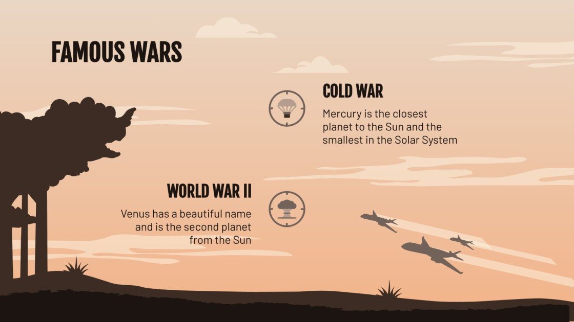 Vintage Style War Invasion Lesson for Middle School