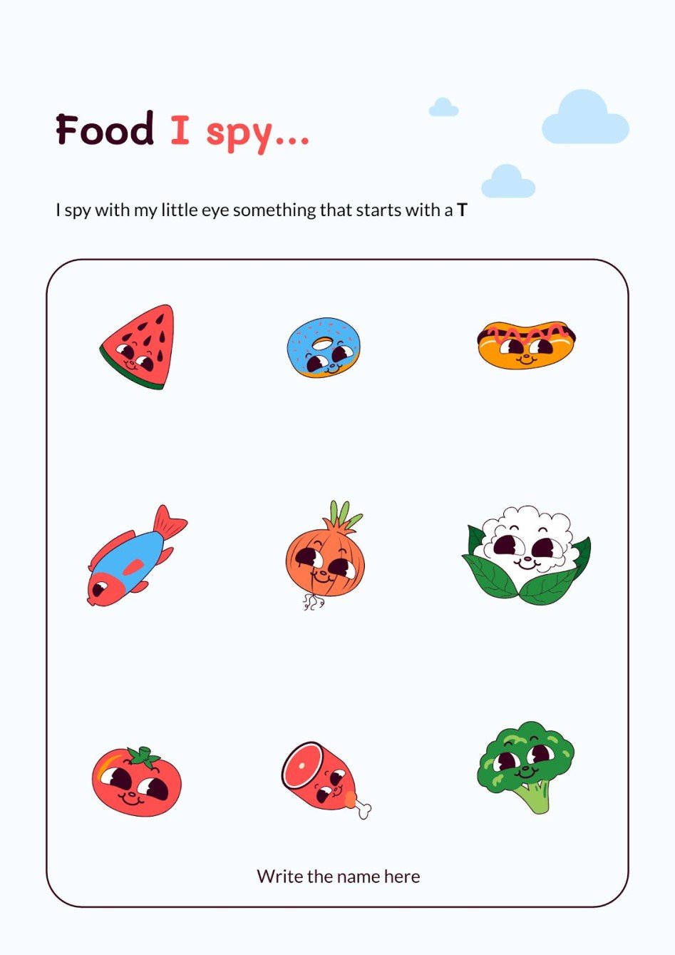 I Spy Worksheets for Elementary | Google Slides & PowerPoint