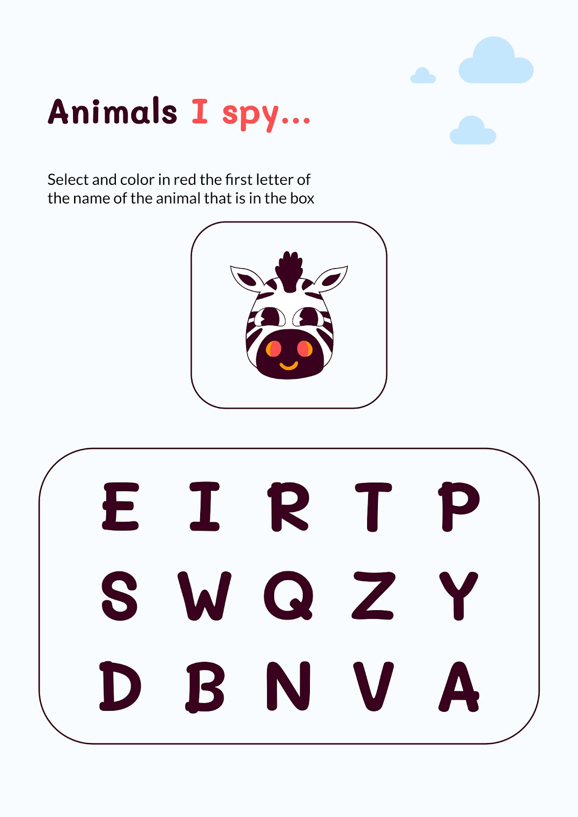 Feuilles de travail pour l'élémentaire : Je vois avec mes yeux