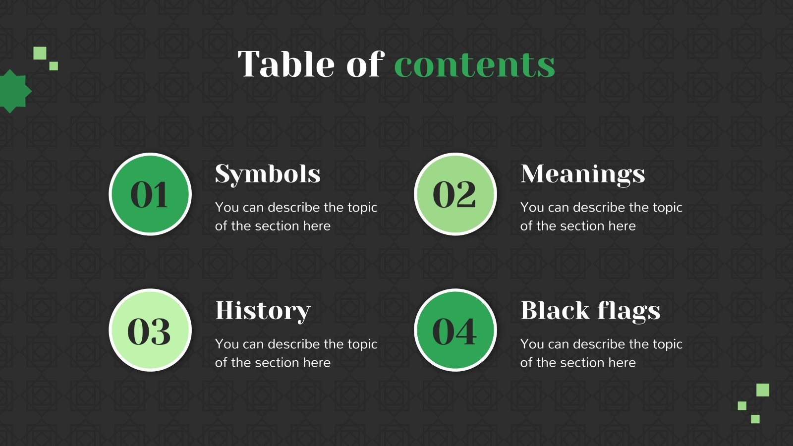 Islam Symbols Minitheme | Google Slides & PowerPoint
