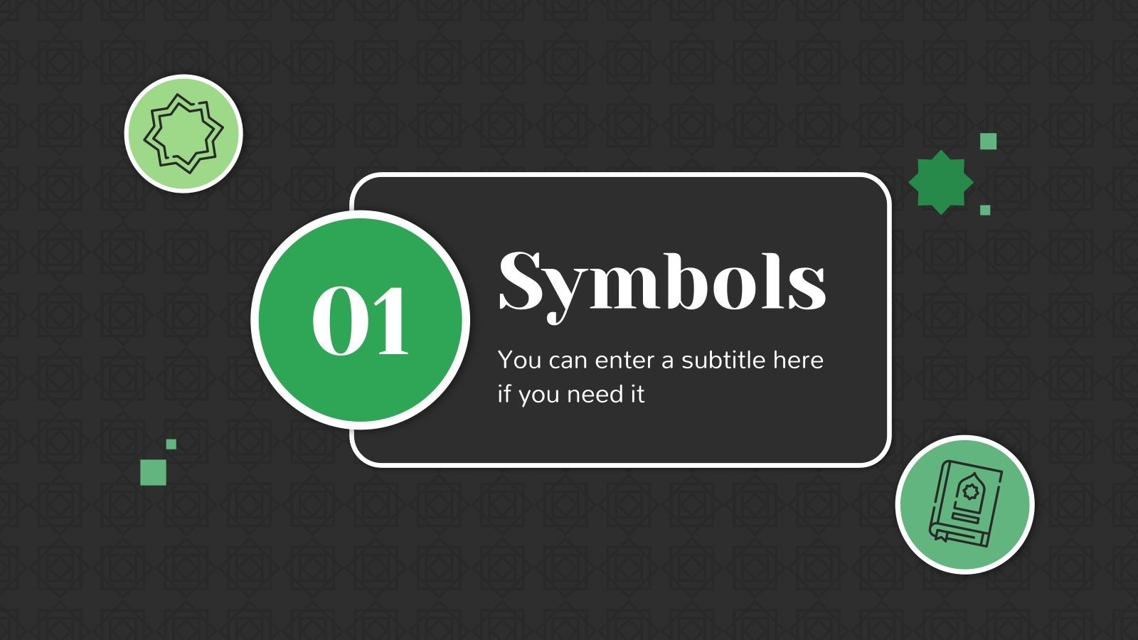 Islam Symbols Minitheme | Google Slides & PowerPoint