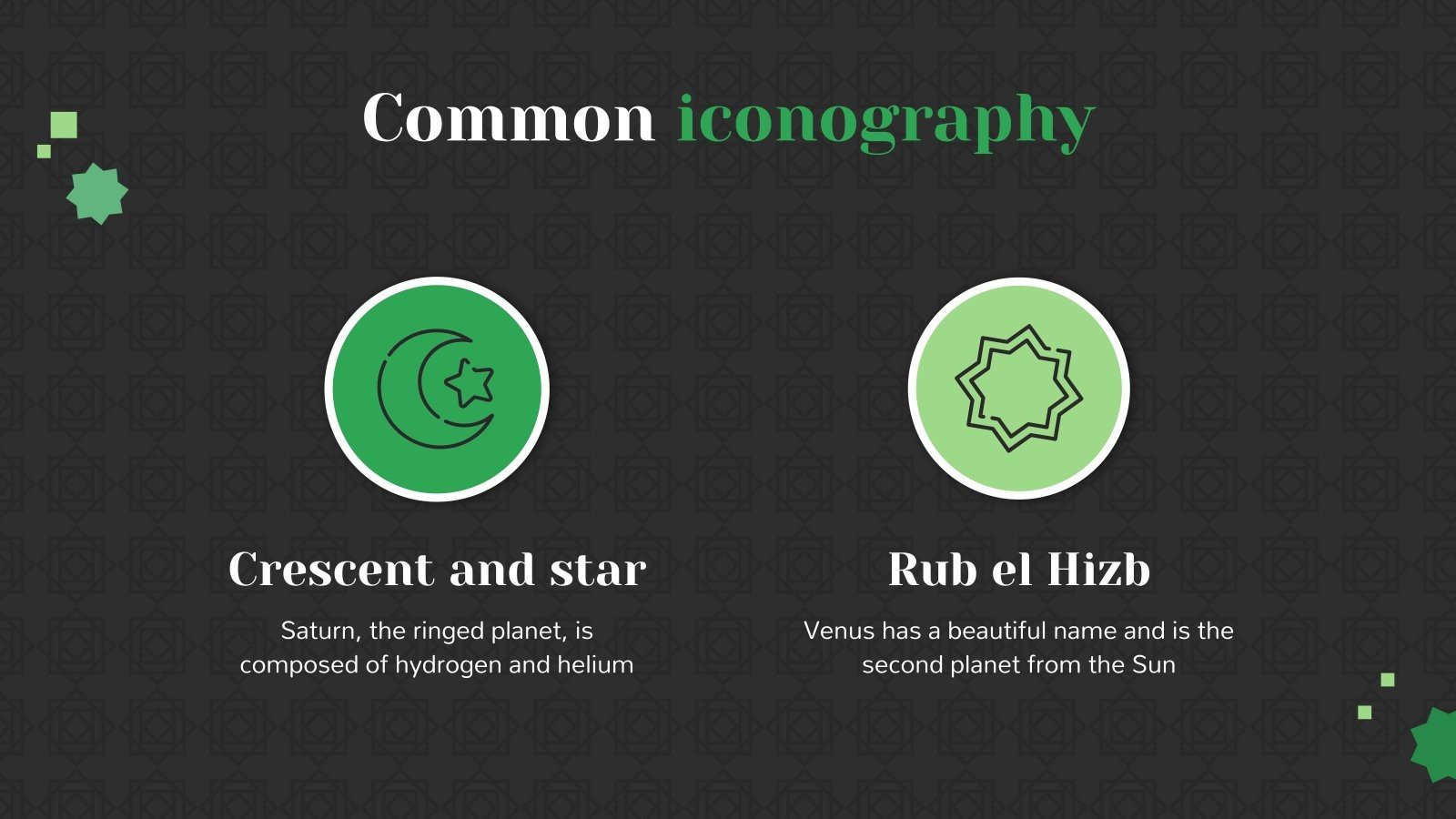 Islam Symbols Minitheme | Google Slides & PowerPoint