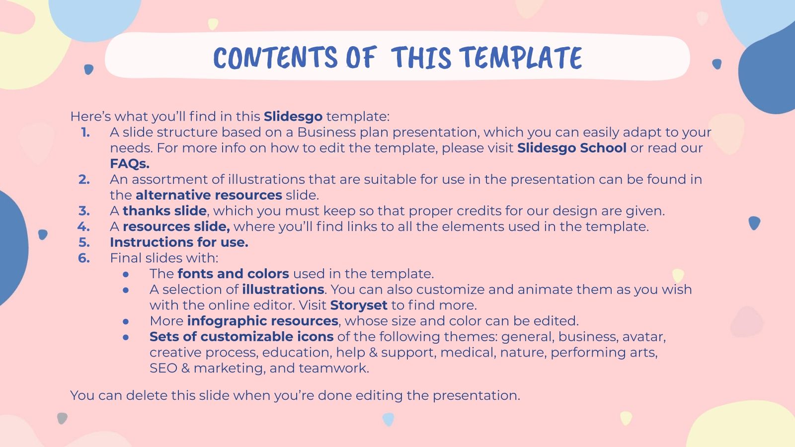 Lovely Pastel Newsletter | Google Slides & PPT template