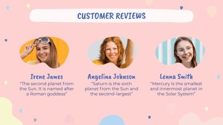 Lovely pastel newsletter | Google Slides & PPT template