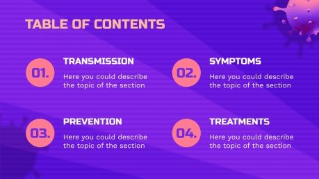 COVID-19 High School Lesson Google Slides & PPT template