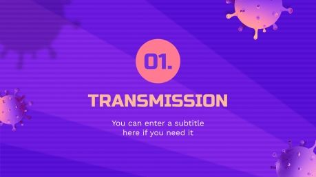 COVID-19 High School Lesson Google Slides & PPT template