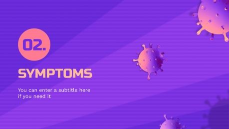 COVID-19 High School Lesson Google Slides & PPT template