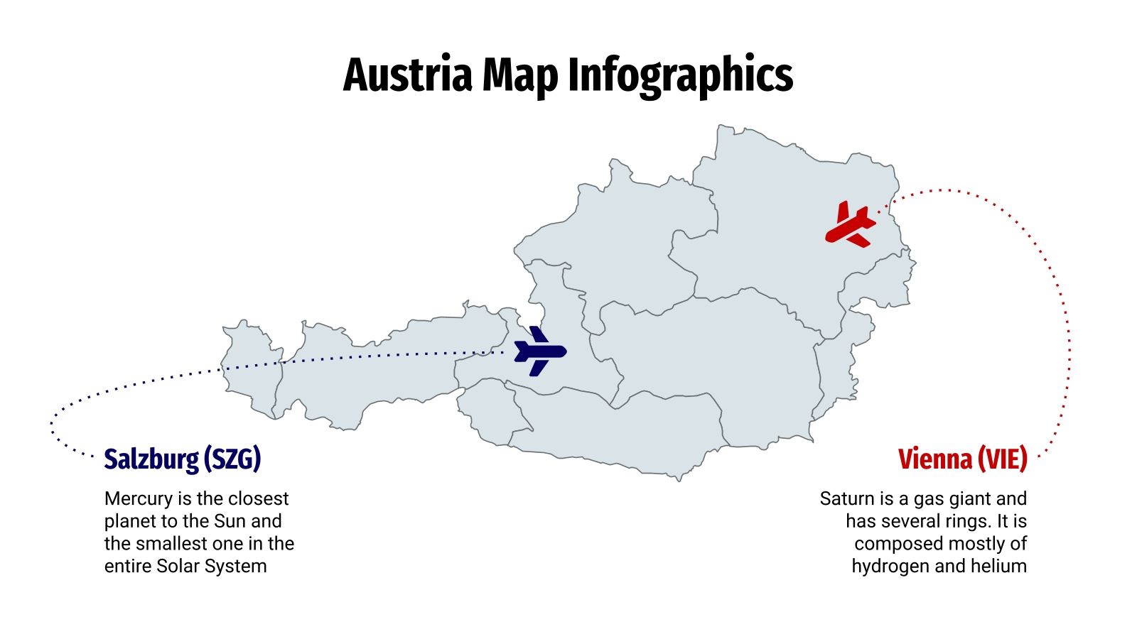 Austria Map Infographics | Google Slides & PPT theme