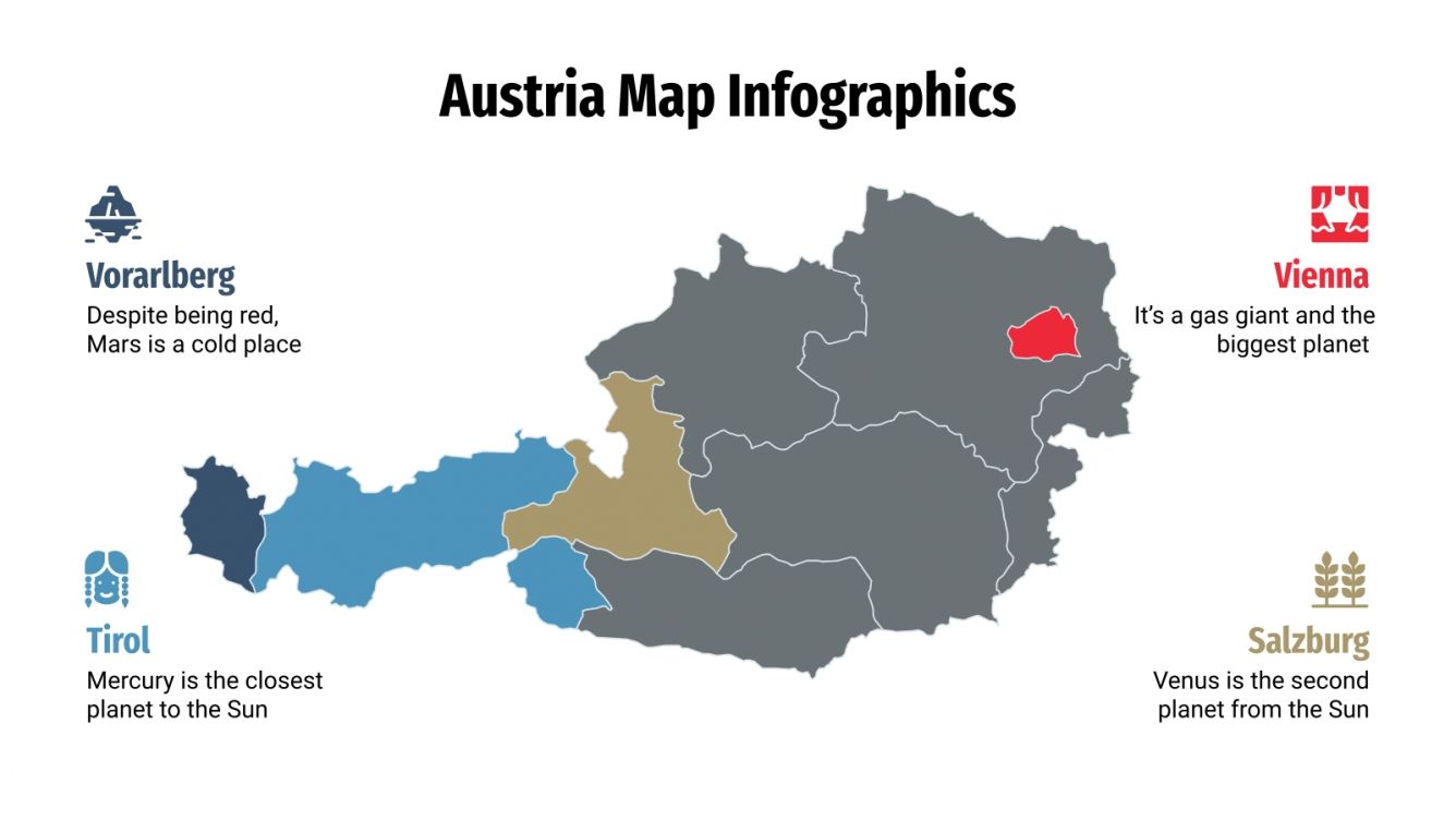Austria Map Infographics | Google Slides & PPT theme