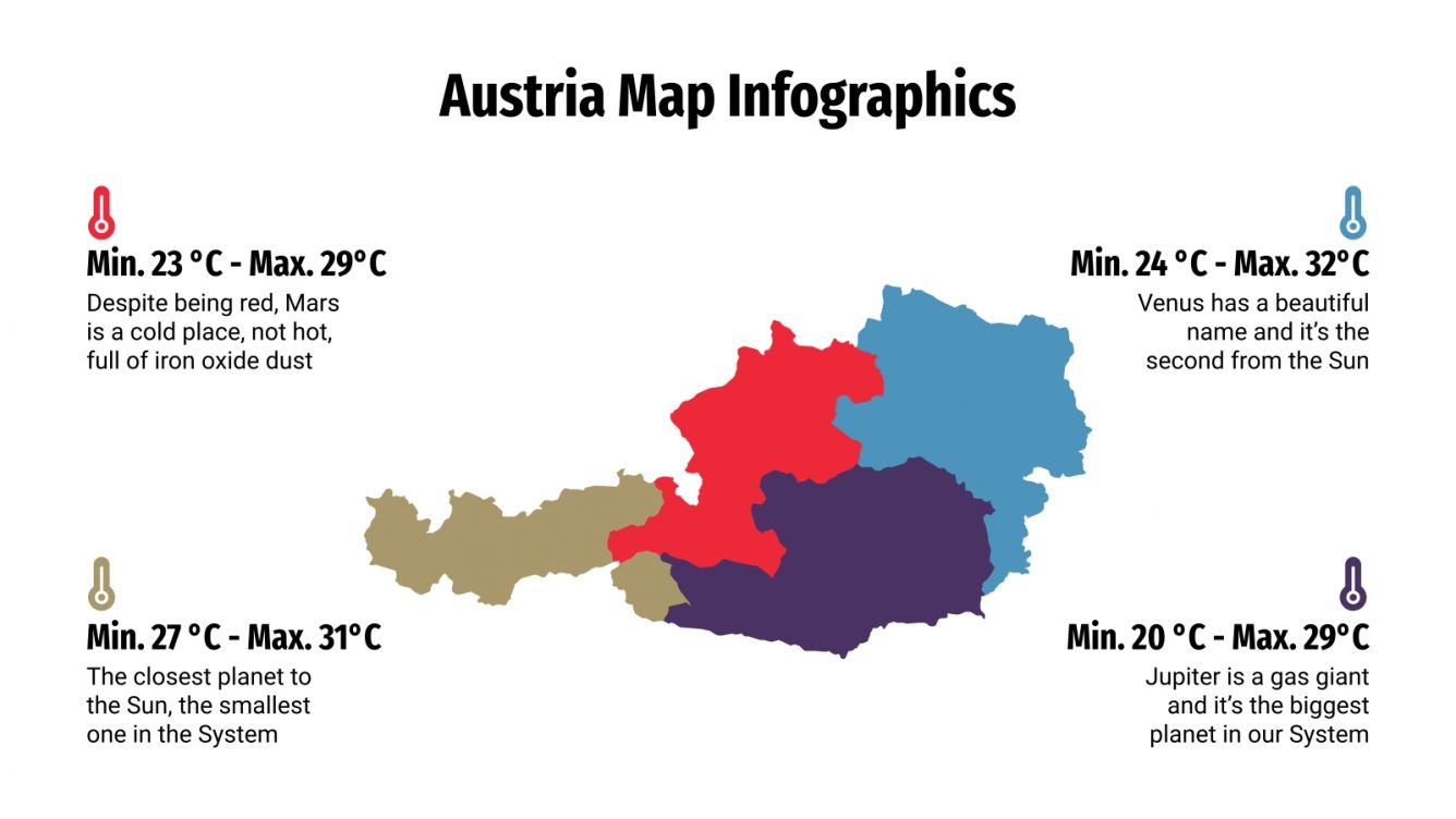 Austria Map Infographics | Google Slides & PPT theme