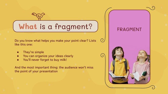 Grammar: Correcting Fragments and Run-ons | Google Slides & PPT