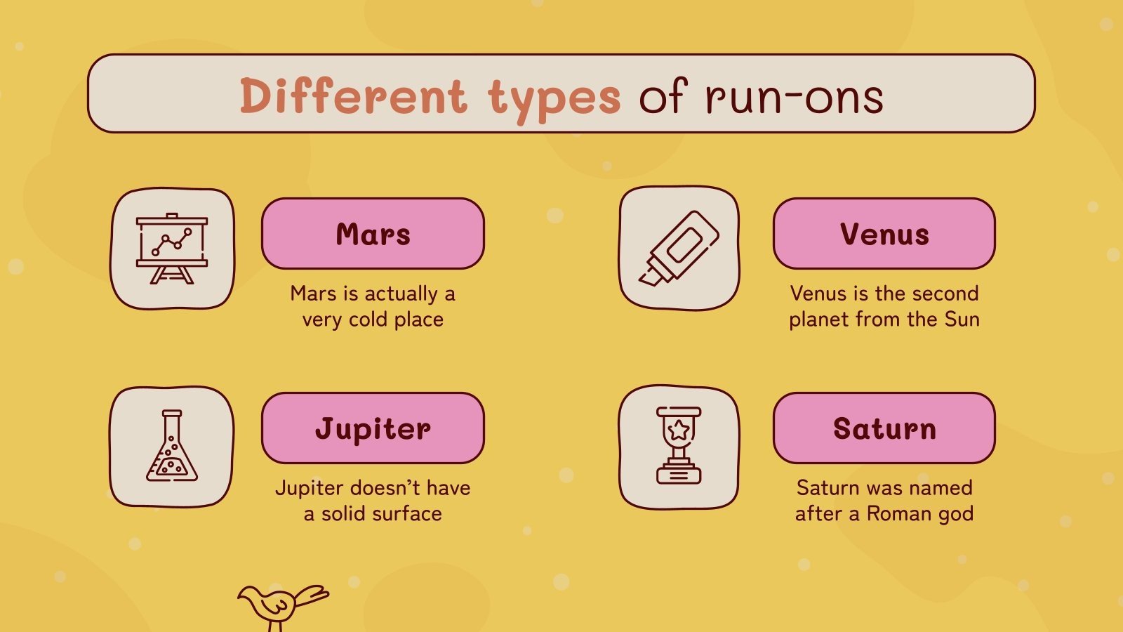 Grammar: Correcting Fragments and Run-ons | Google Slides & PPT