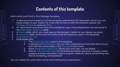 Computer Science College Major Google Slides & PPT template