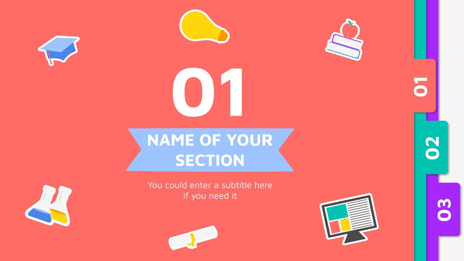 Carpetas interactivas | Plantilla de Google Slides y PPT