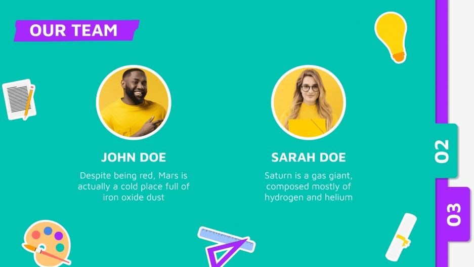 Interactive Folders | Template for Google Slides & PowerPoint