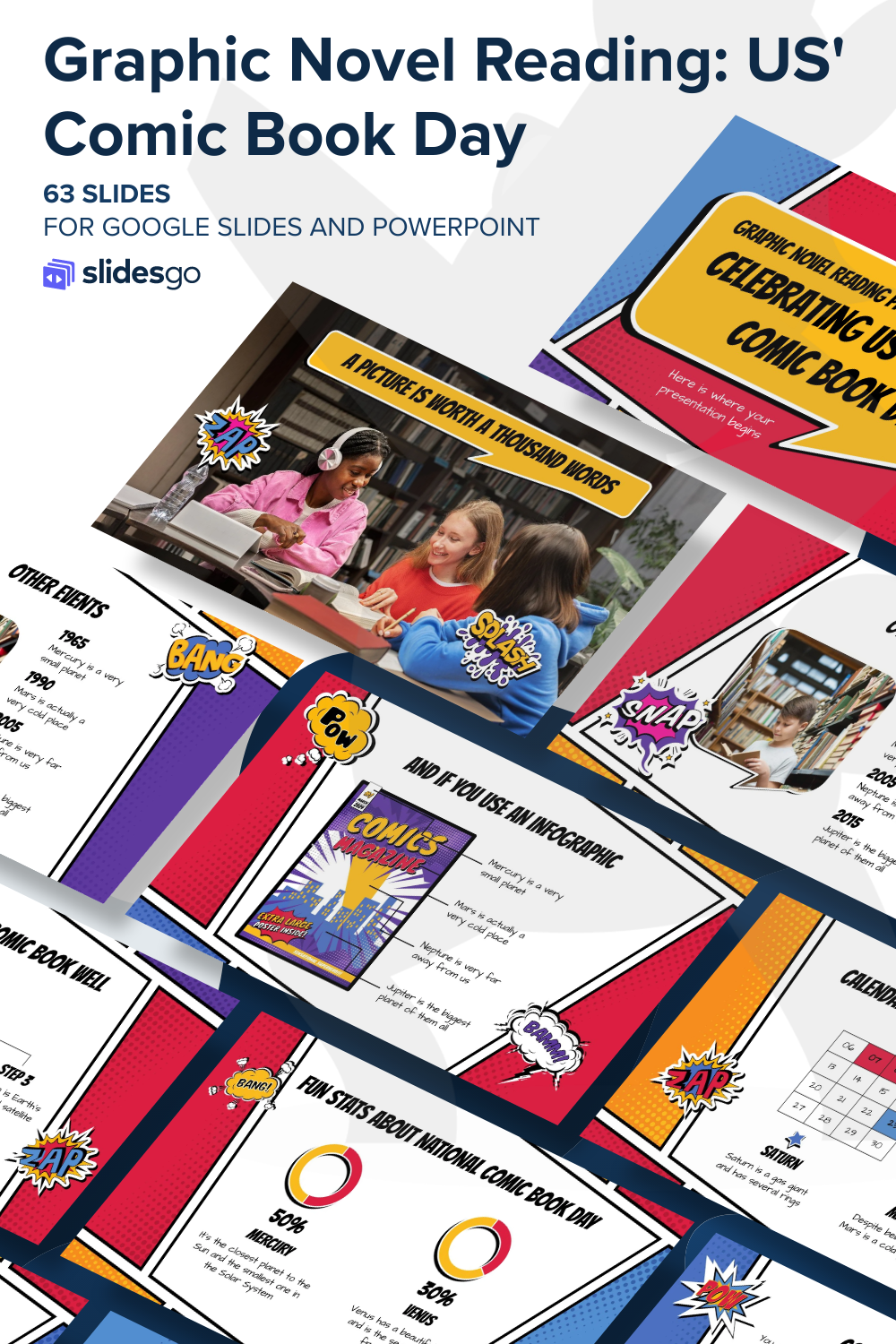Celebrating US' National Comic Book Day | Google Slides