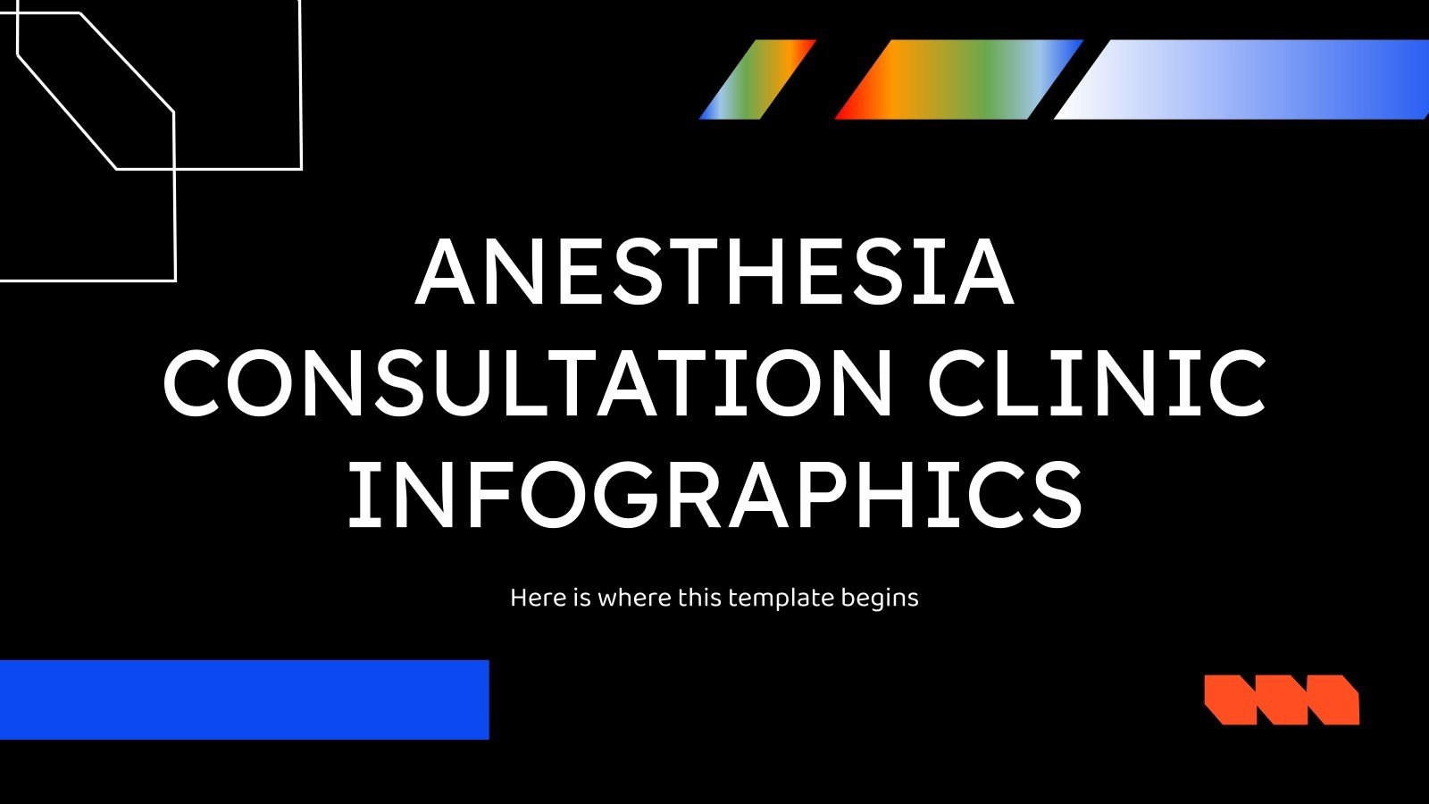 Anesthesia Consultation Clinic Infographics | Google Slides