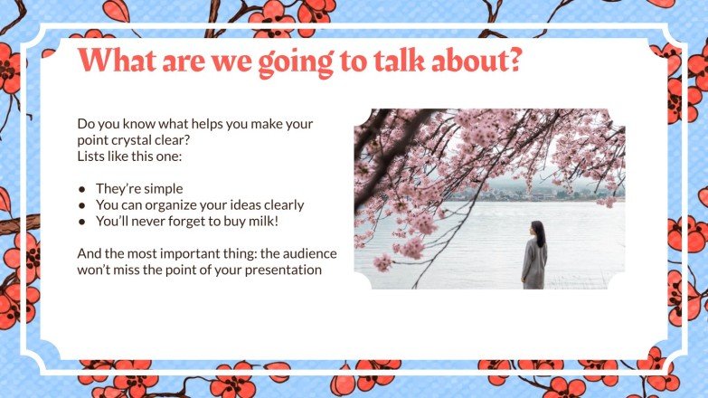 Vintage Sakura Backgrounds | Google Slides & PowerPoint