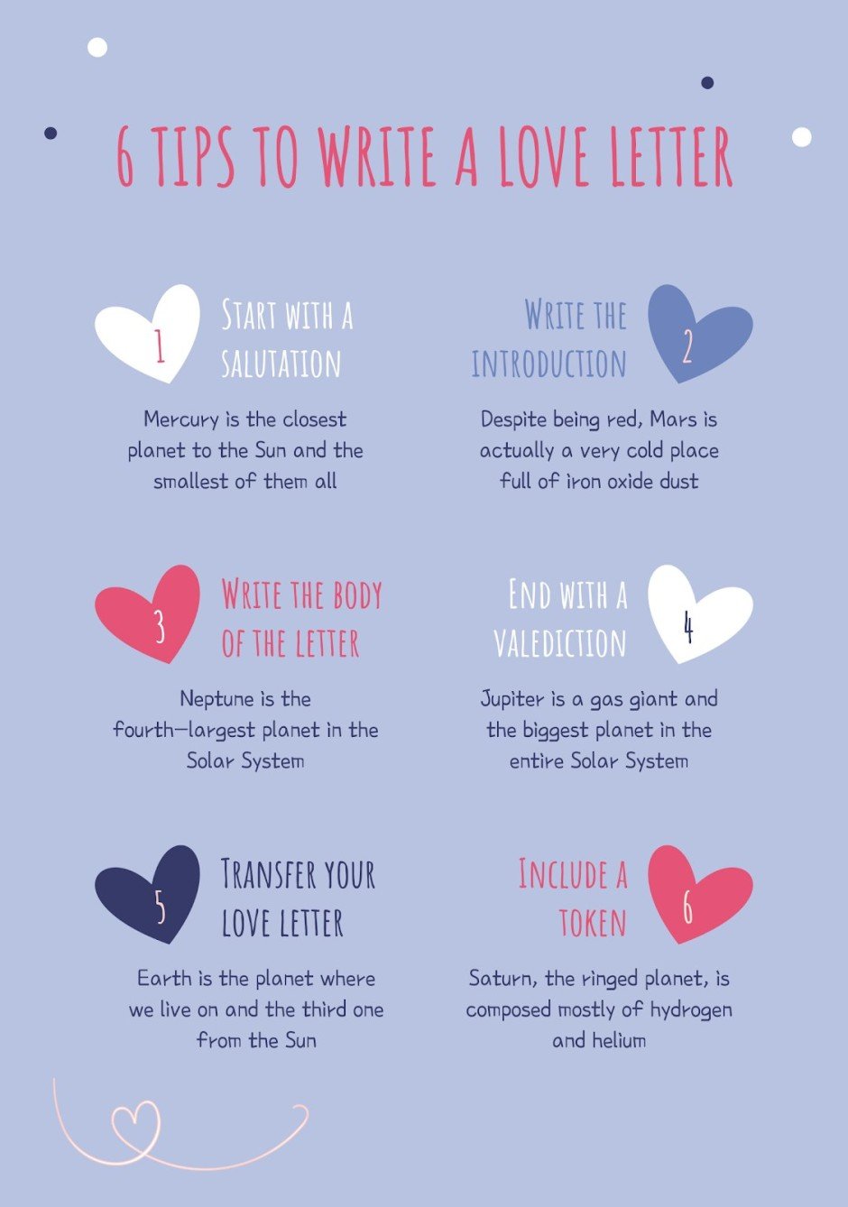 Colorful Love Letters Google Slides & PowerPoint template