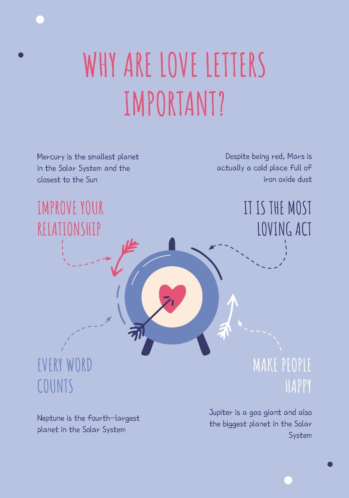 Colorful Love Letters Google Slides & PowerPoint template