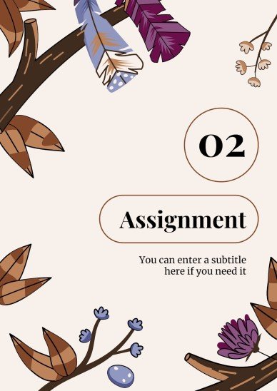 Boho Style Student Book | Google Slides & PowerPoint