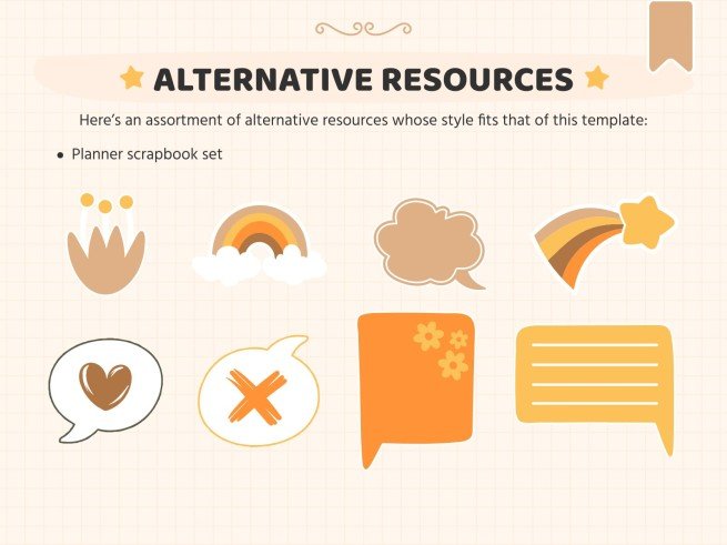 Scrapbook Style Research Poster | Google Slides & PPT