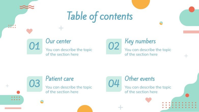 Pediatric Nursing Healthcare Center | Google Slides & PPT