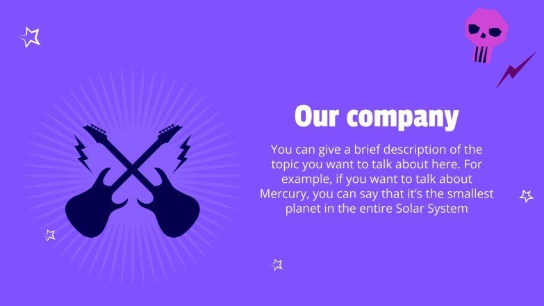 Punk Rock Festival MK Campaign | Google Slides & PowerPoint