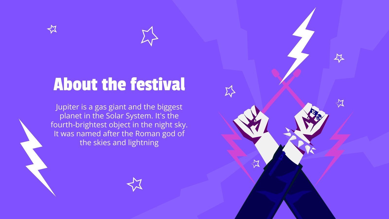 Punk Rock Festival MK Campaign | Google Slides & PowerPoint