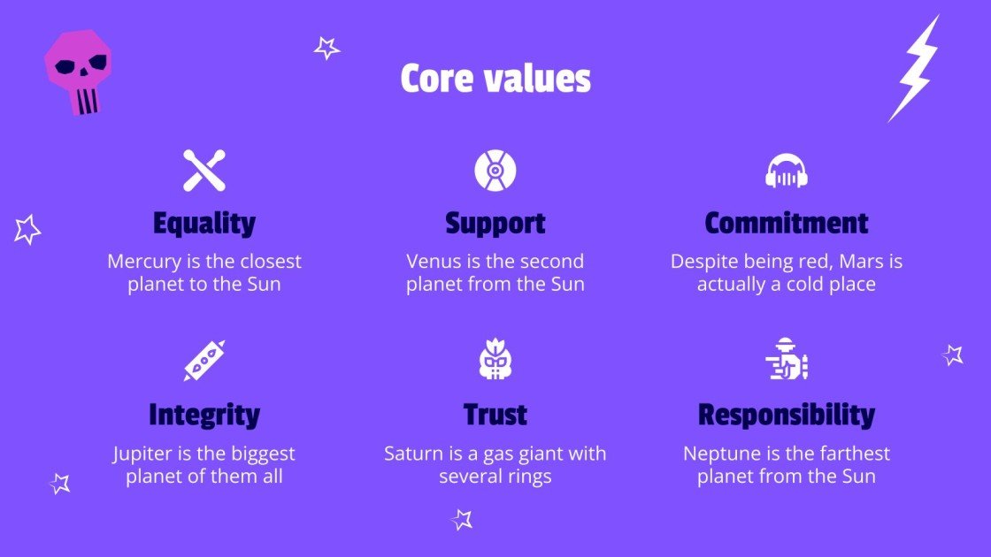 Punk Rock Festival MK Campaign | Google Slides & PowerPoint