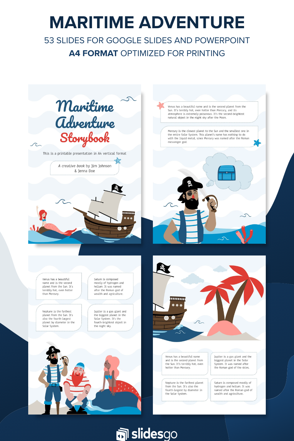 Maritime Adventure Storybook | Google Slides & PowerPoint