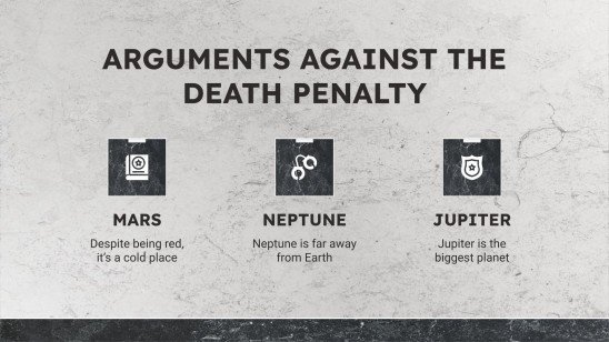 Debate on the Death Penalty for Law Students | Google Slides