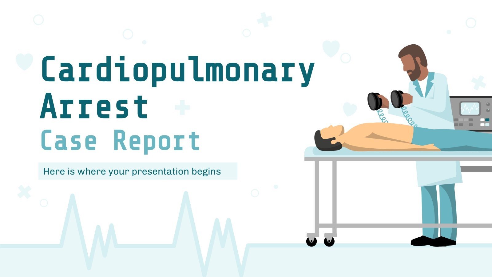 Cardiopulmonary Arrest Case Report | Google Slides & PPT