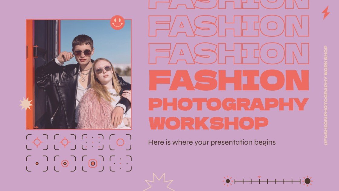 Fashion Photography Workshop | Google Slides & PPT