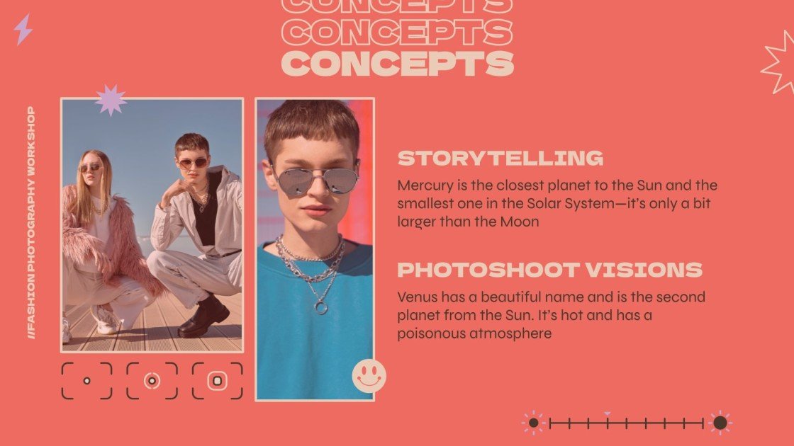 Fashion Photography Workshop | Google Slides & PPT