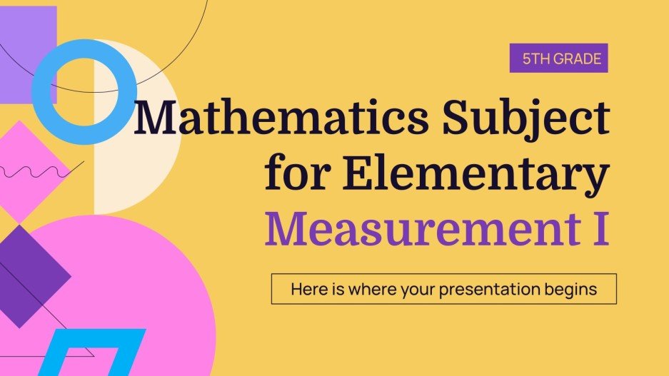 Kostenlose Mathe Google Slides Themen & PowerPoint Vorlagen
