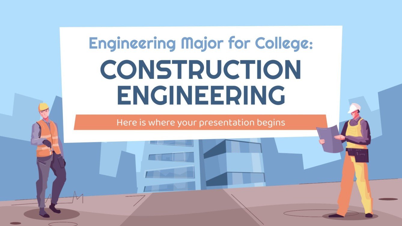 Modelos grátis para Engenharia do Google Slides e PowerPoint