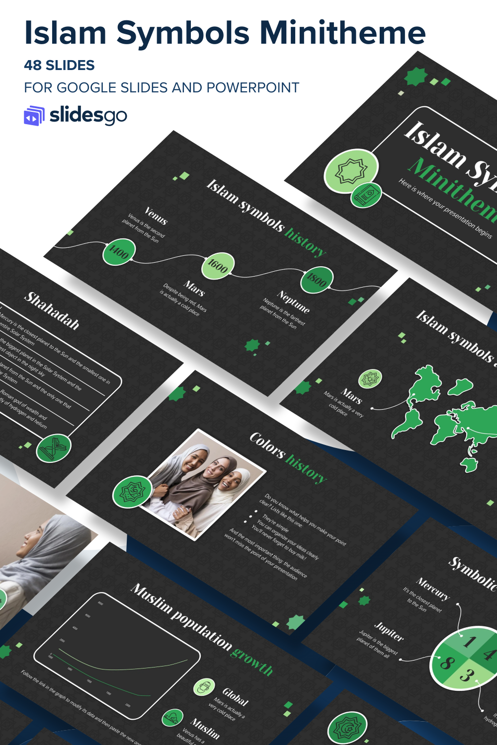 Islam Symbols Minitheme | Google Slides & PowerPoint