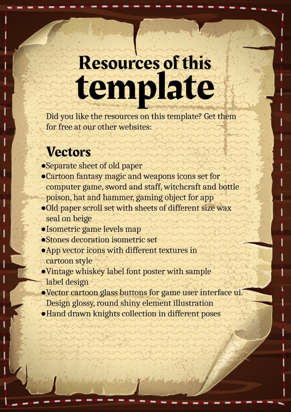 Dungeons and Creatures: Ultimate Character Sheet Template