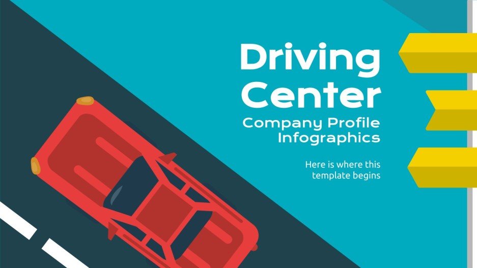 Driving Center Infographics | Google Slides & PowerPoint